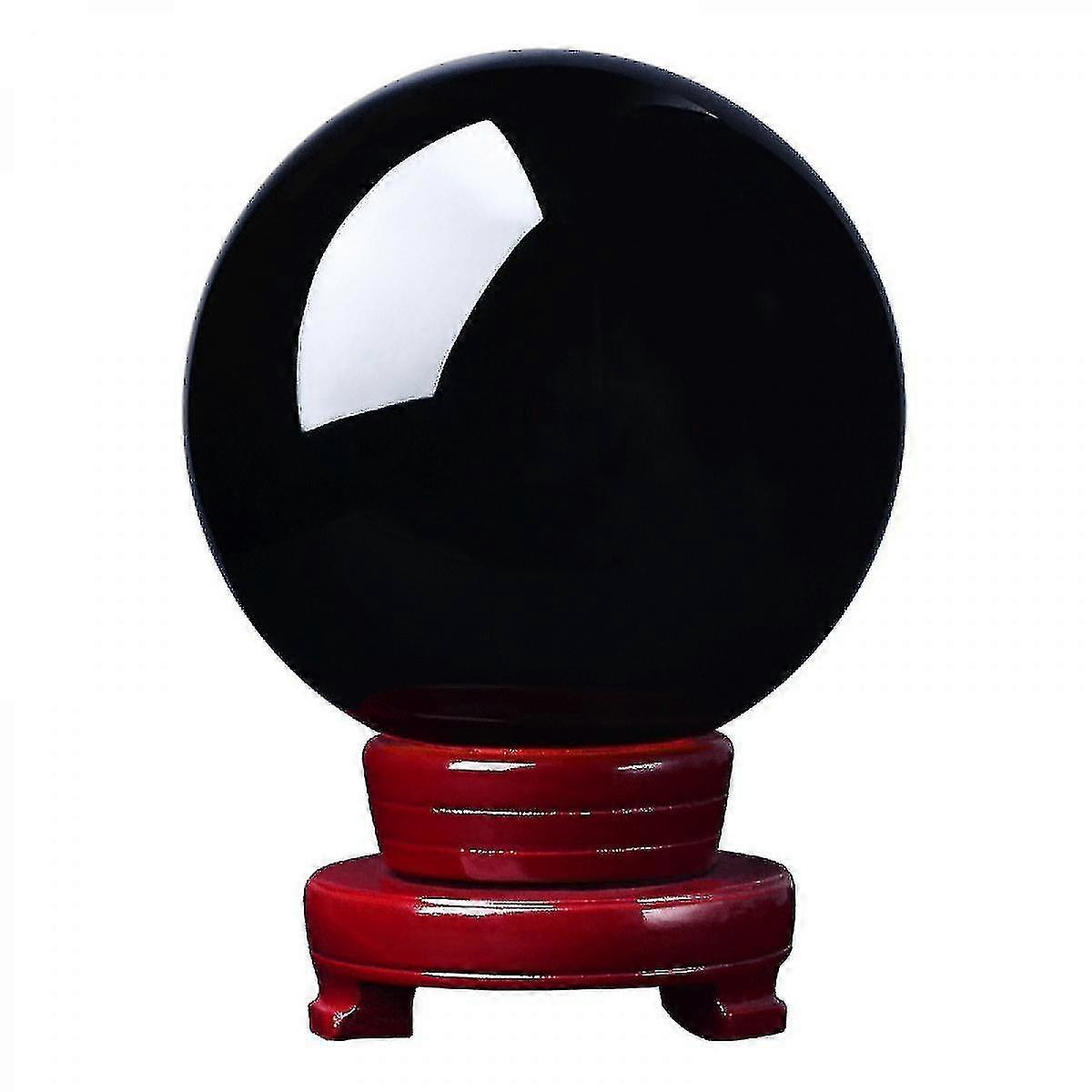 Obsidian Crystal Ball For Fengshui Ball, Scrying Meditation,divination ...