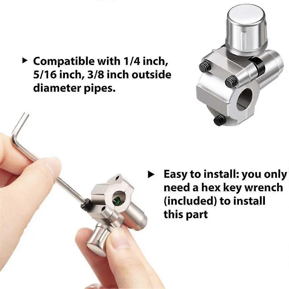 BPV31 Hose Refrigerant Valve Piercing U-Type Piercing Tap Valve Kit ...