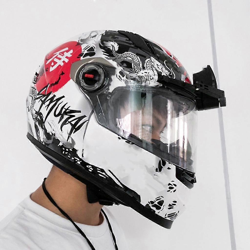 Flexible Helmet Electric Wiper For Motorcycle E-bike Rider Safe Riding ...