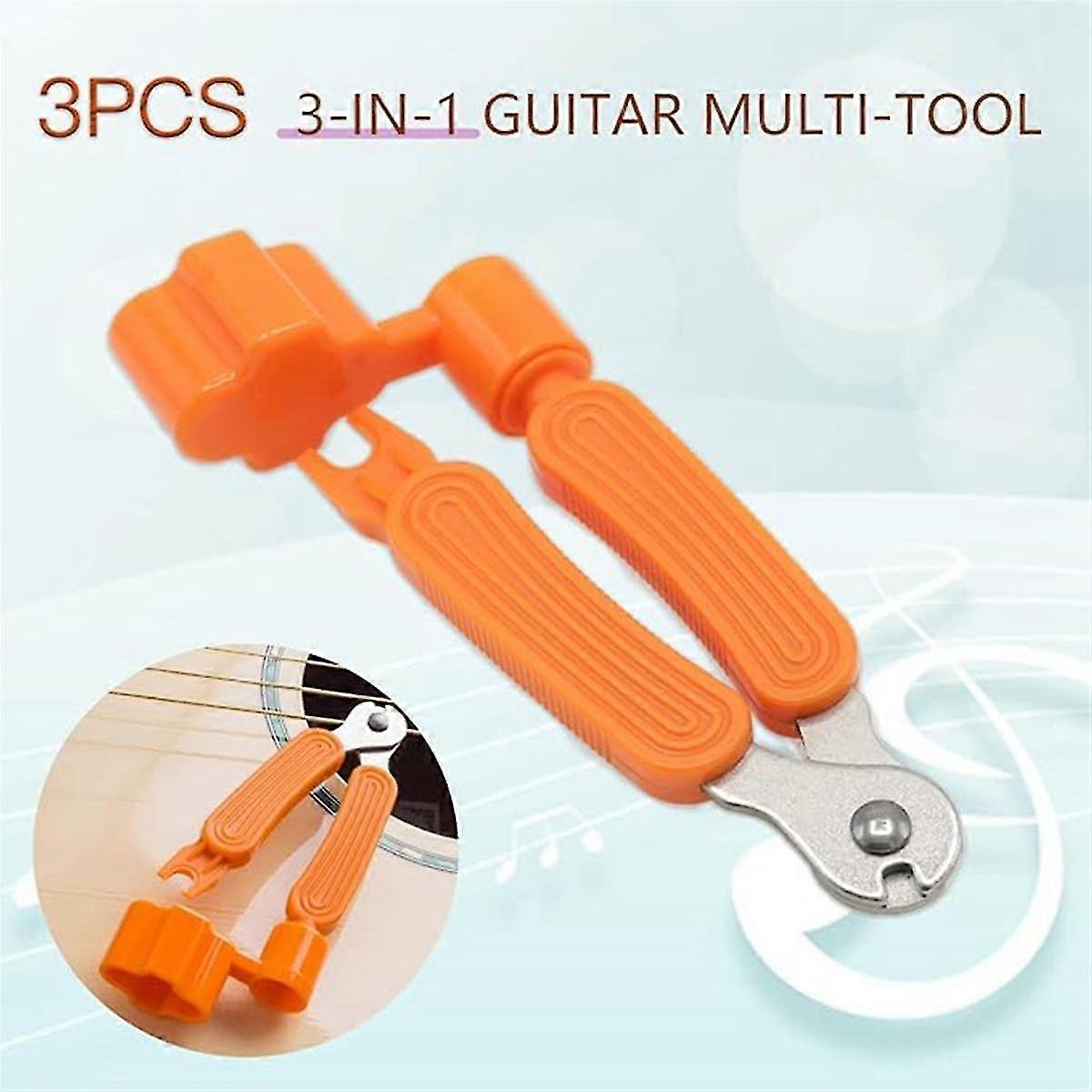 Guitar's String Cutter And Winder Tool, Acoustic Guitar Bridge Pin ...