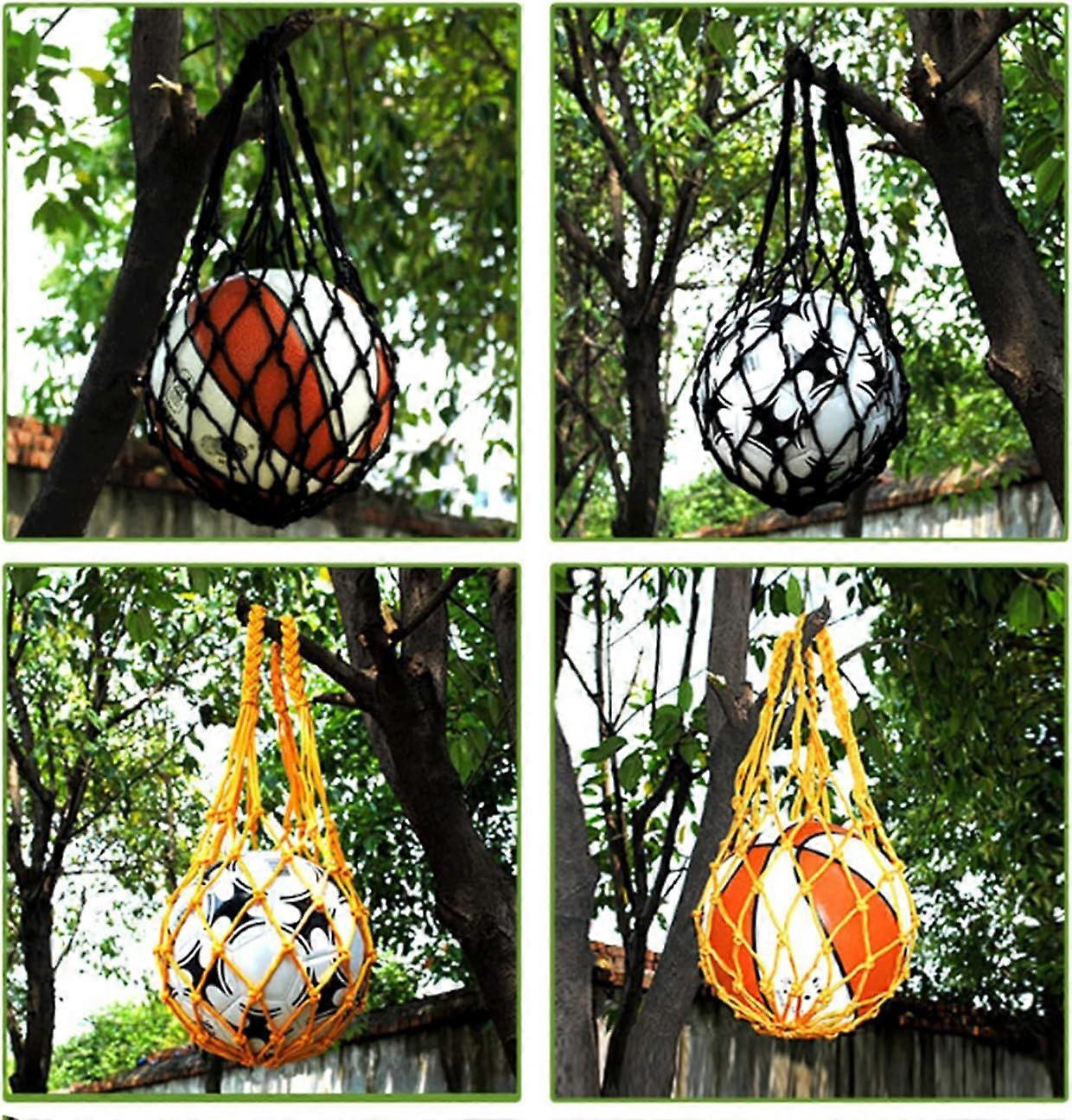 2PCS Mesh Ball Bag Ball Net Bag Football Basketball Carrying Net Bag ...