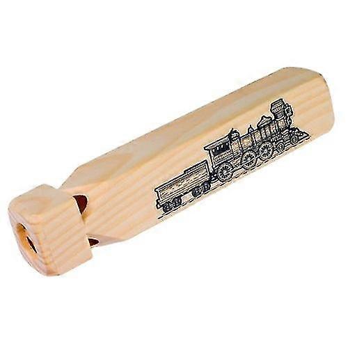 Wooden Train Whistle For Kids, Train Whistle 4-Tone Natural Wood ...