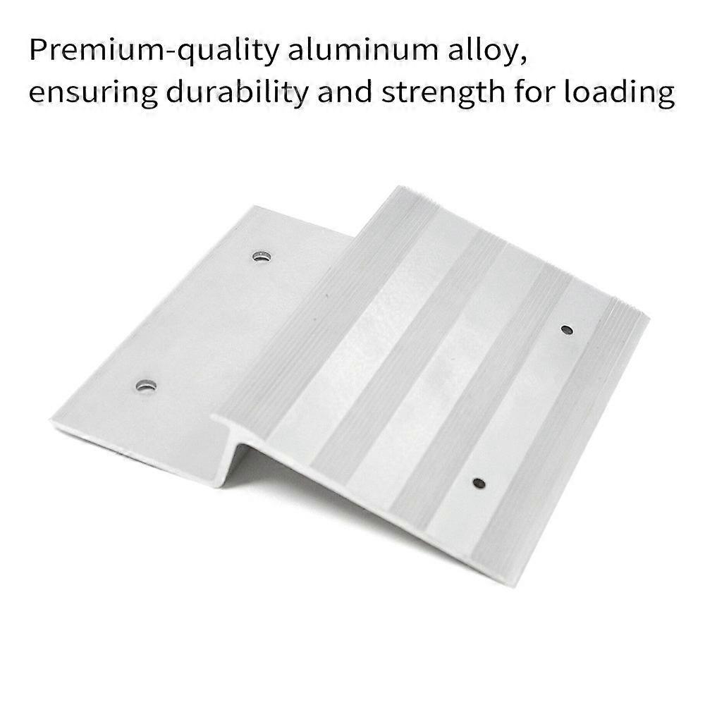 Aluminum Alloy Plate Metal Ramp Kit For Trailers Pickup Truck Tailgate ...