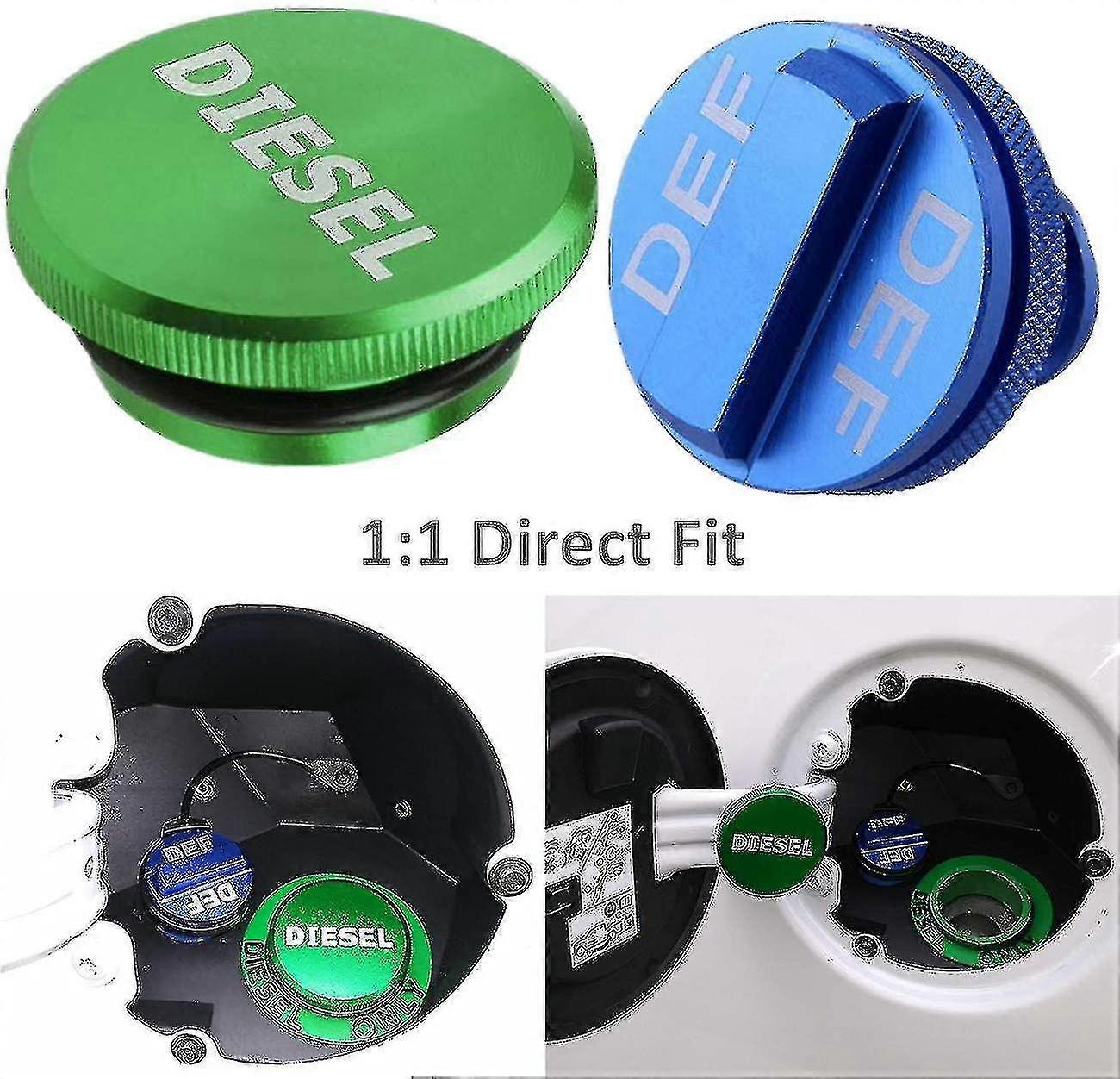 Diesel Fuel Cap Compatible With Dodge Ram - Magnetic Diesel Fuel Cap ...