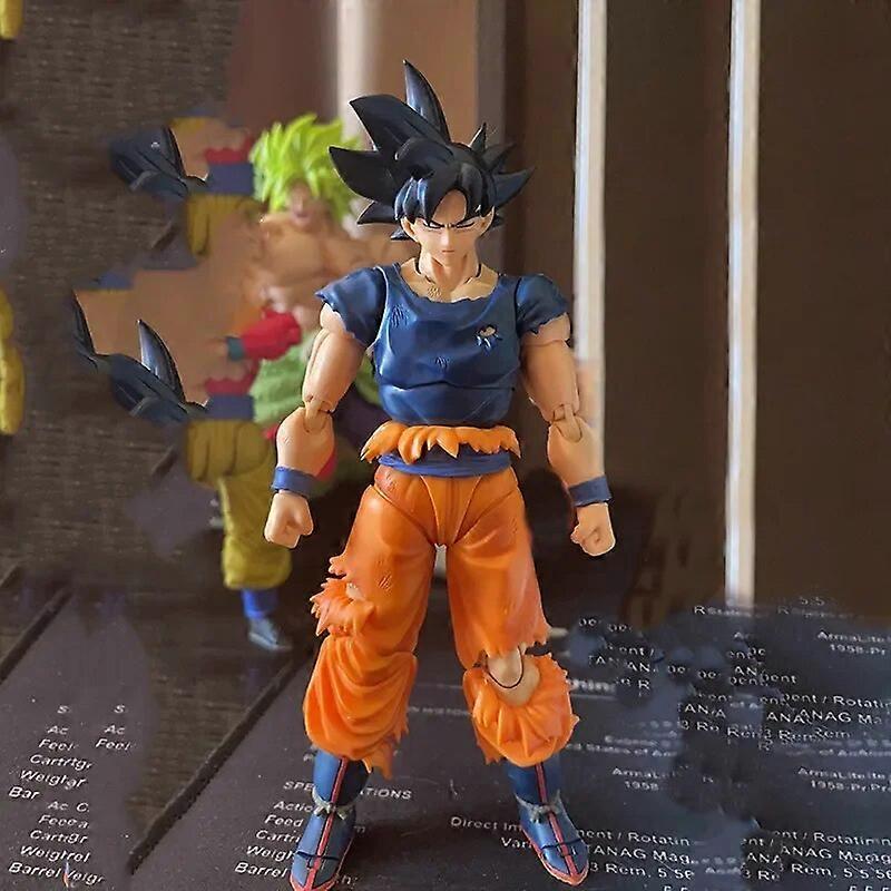 Anime Dragon Ball SHF Super Figures 16cm Son Goku Ultra Instinct Action ...