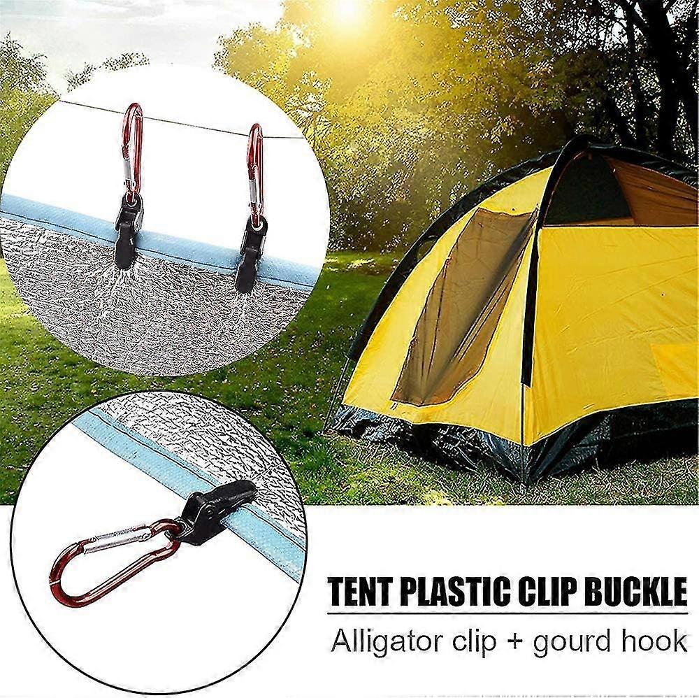 Tarp Awning Clips, 20 Glove Holder Tarp Clip With Plastic Clamp Awning ...