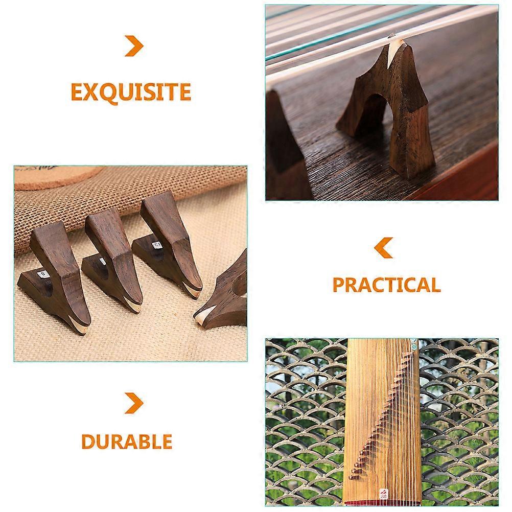 21Pcs Guzheng Bridges Wooden Guzheng Bridges Musical Instrument ...