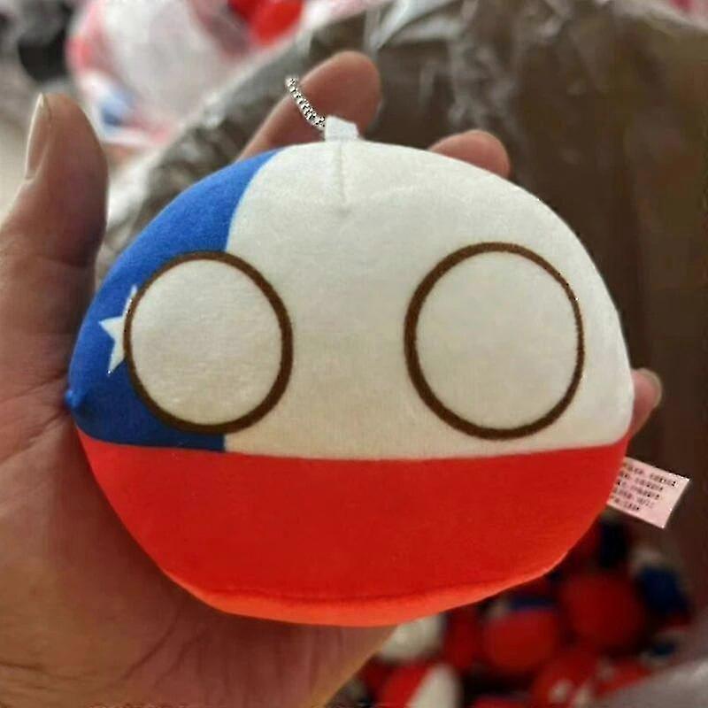 70 Styles 10cm Country Ball Plush Toys Polandball Pendant Country Balls ...