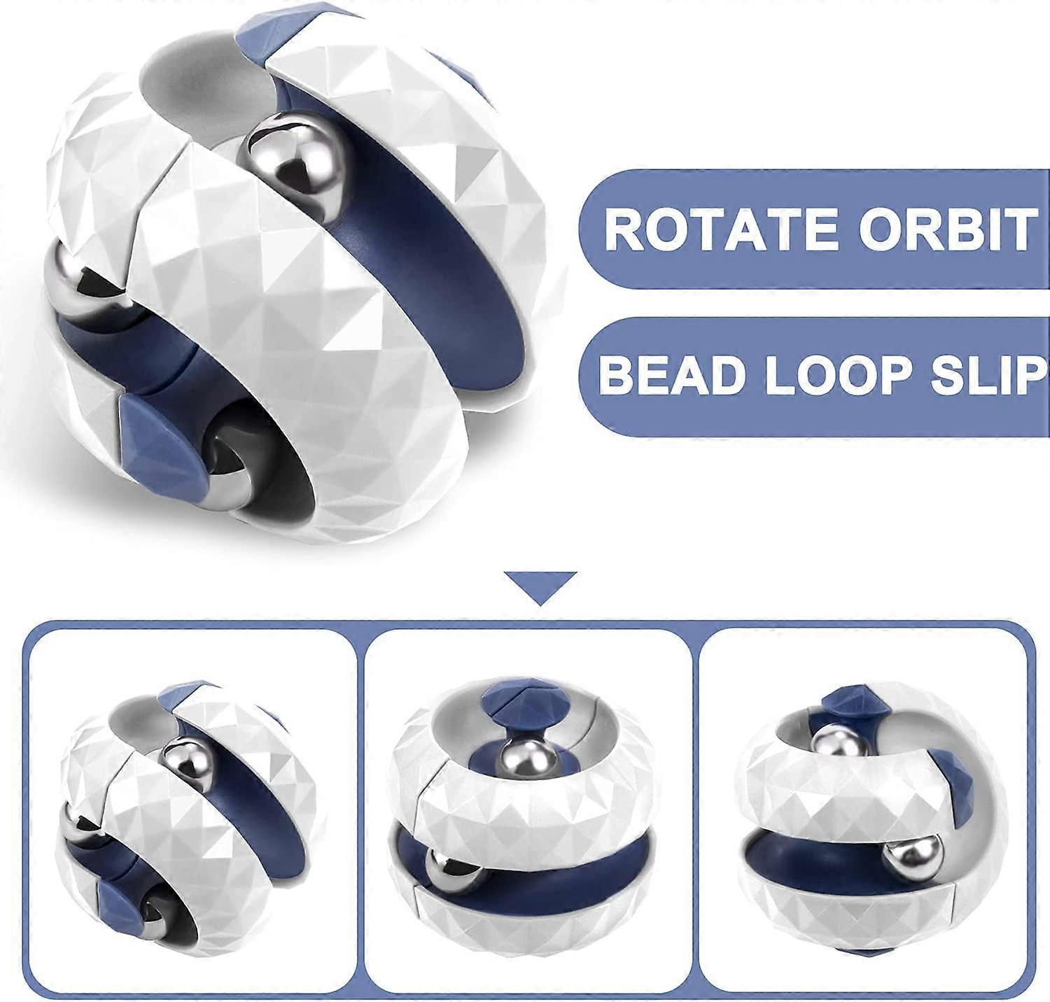 KATEA Orbit Ball Toy, Fidget Cubes Top Spinning Toy, as Stress Relief Gifts & Creative ...