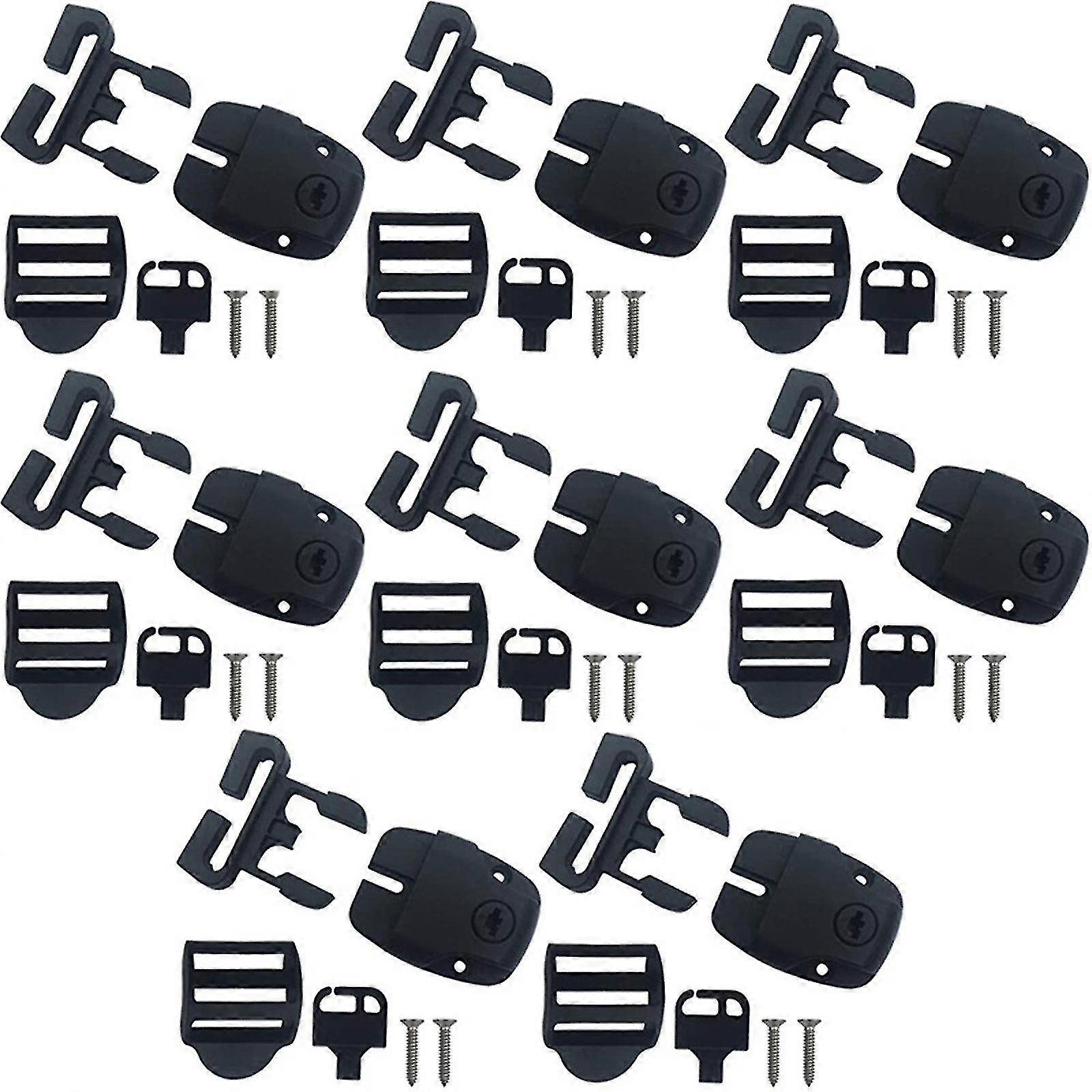 4pc Set Spa Hot Tub Cover Broken Repair Kit Have Slot - Replace Latches ...