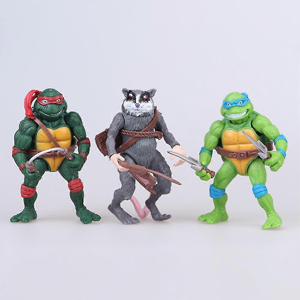 6pcs/set Teenage Mutant Ninja Turtles Action Figures Toys Collectible ...
