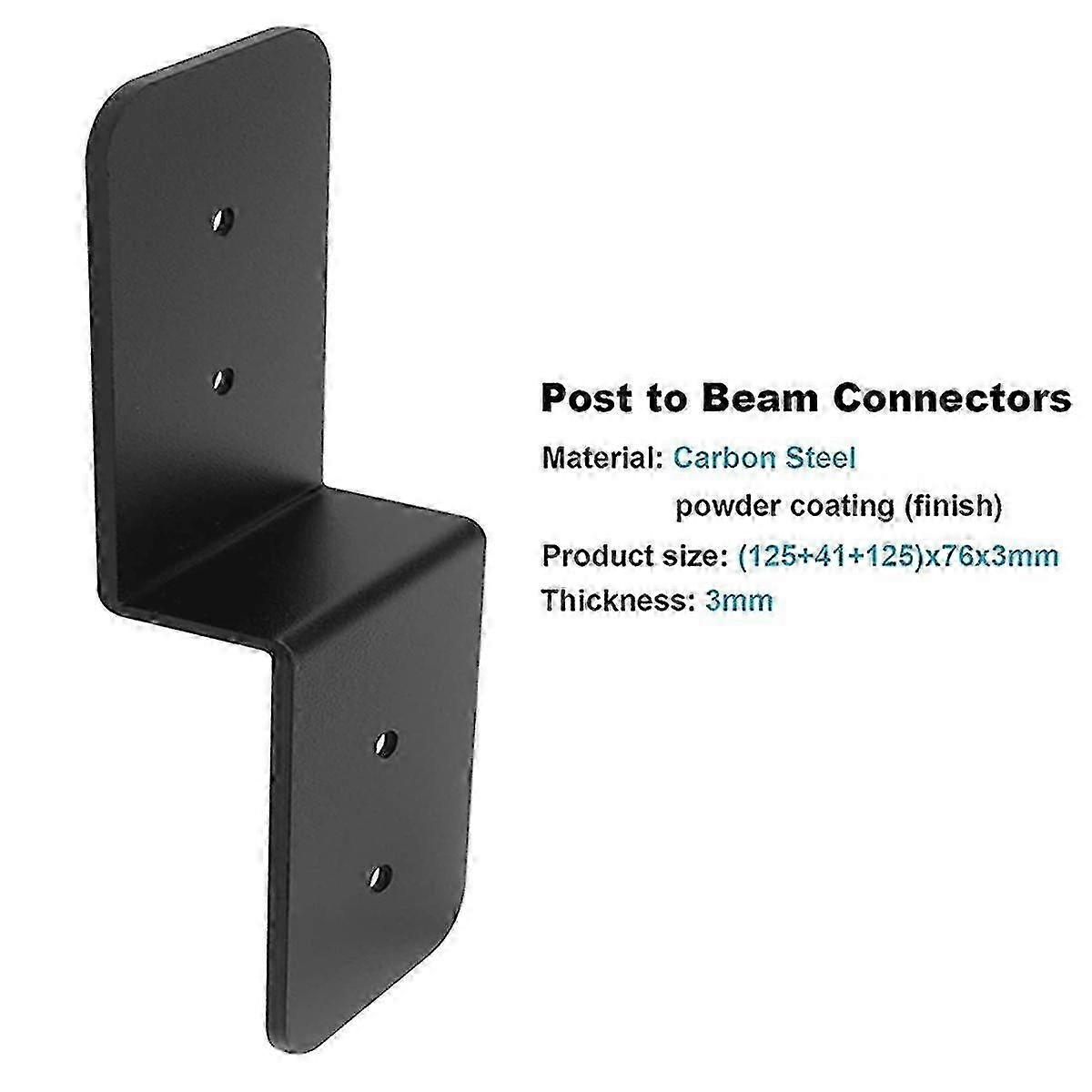 Z-Shaped Metal Bracket for Wooden Arbor - Heavy Beam Connector and ...
