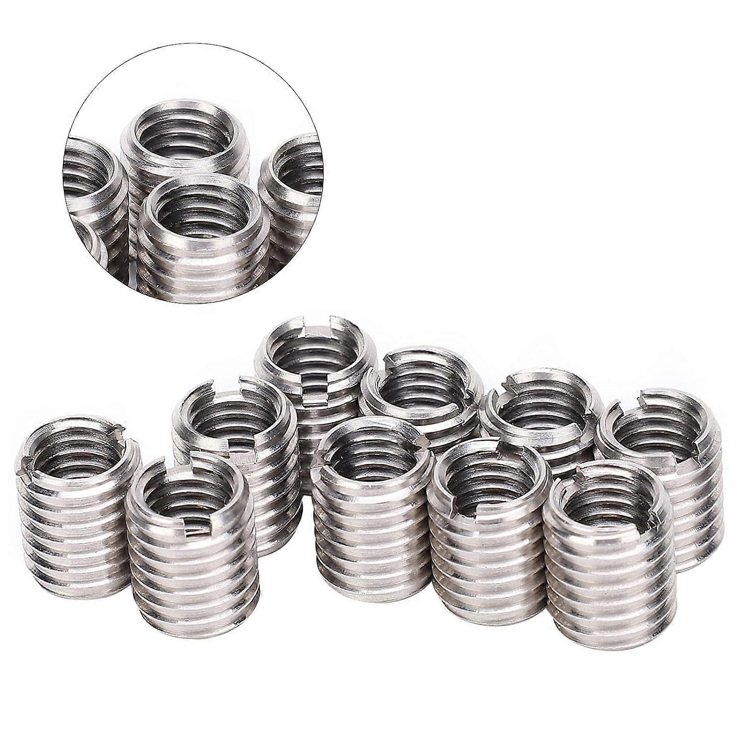 M10 to M8 thread reducer 10pcs insert nut thread repair sleeve thread ...