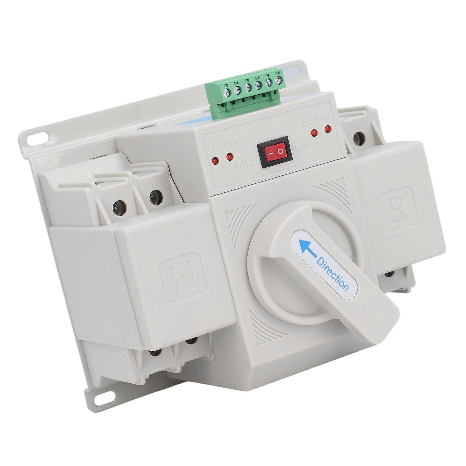 Automatic Transfer Switch 2P ATS CB Grade Dual Power Electrical ...