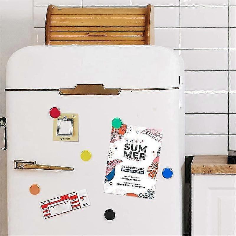 Pack of 60 Magnets, Whiteboard Magnets, Magnets suitable for Magnetic ...