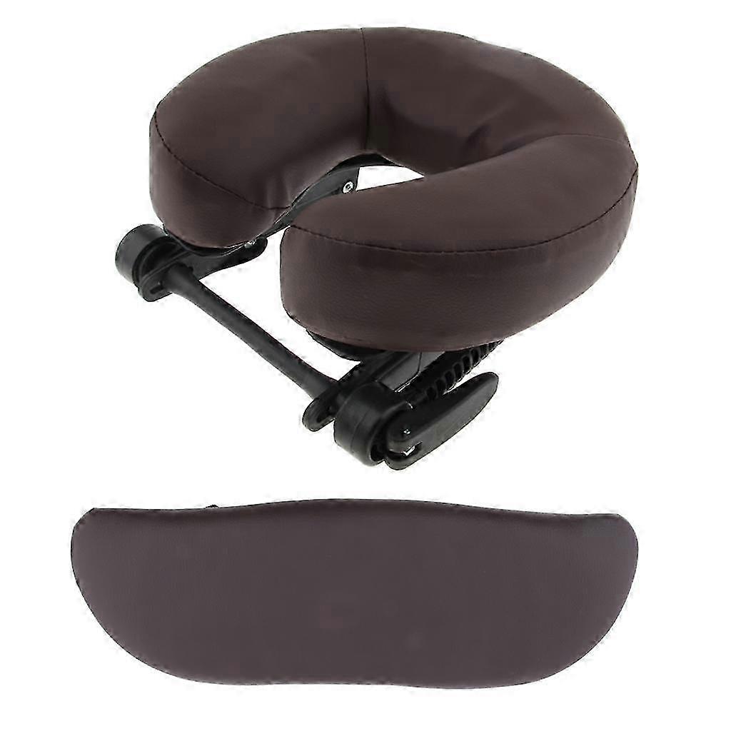 Folding Face Cradle Headrest for Spa Chairs with Massage Table Platform ...