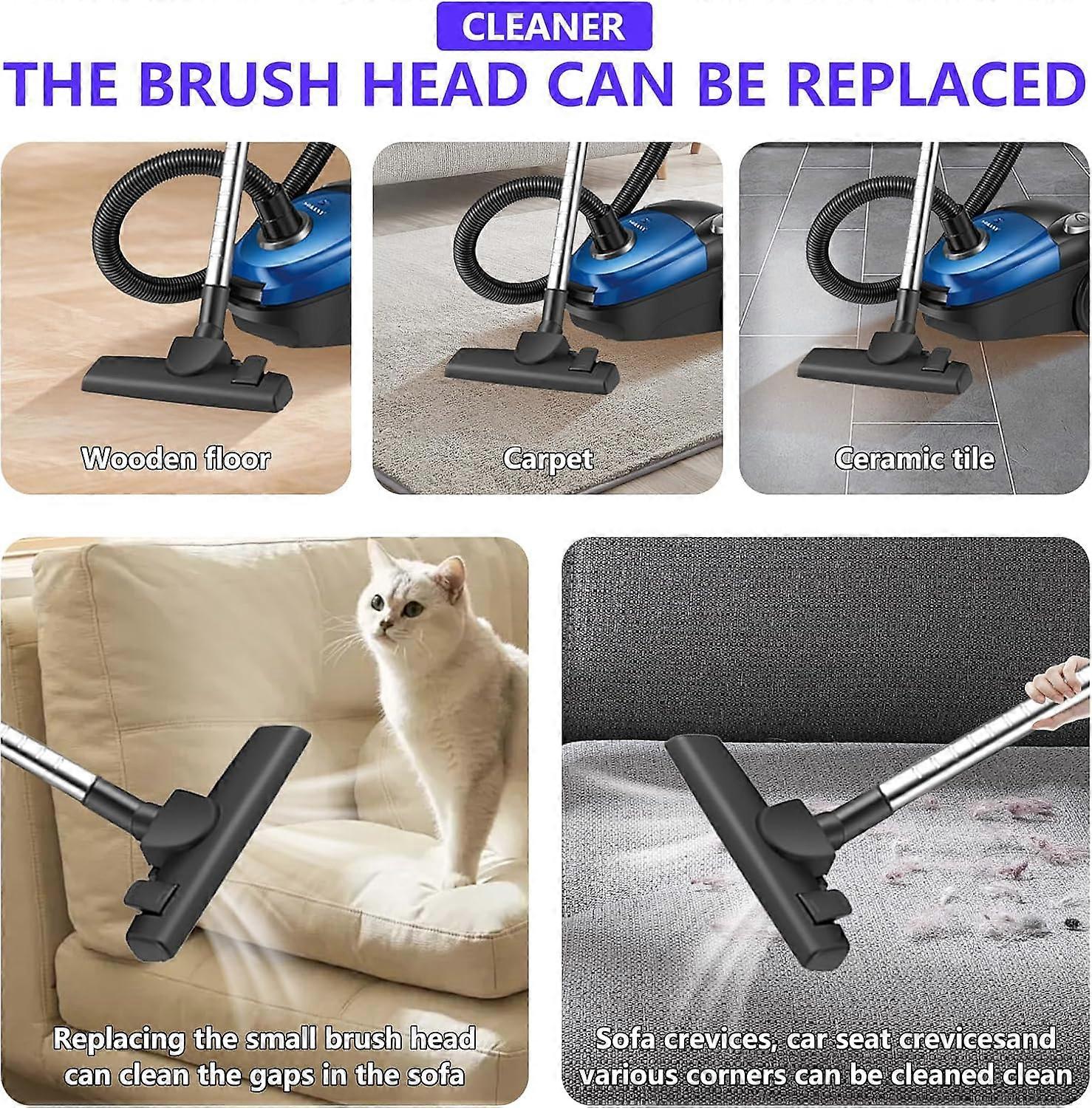 2000 W Vacuum Cleaner With Bag, HEPA Filter System, 4.5 m Power Cable ...