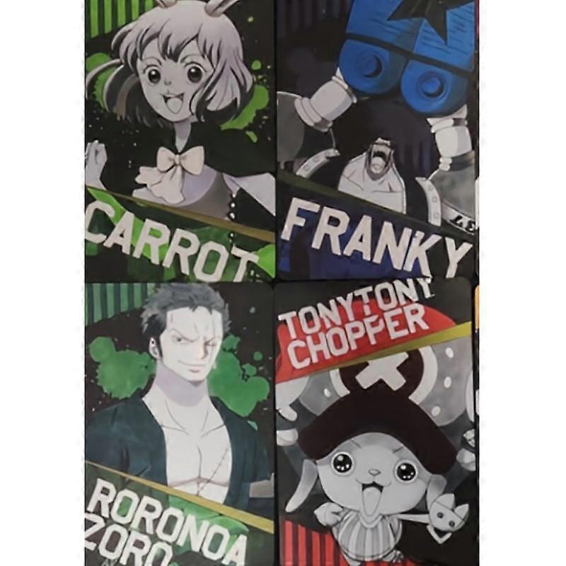 ONE PIECE Flash Card Monkey D Luffy Roronoa Zoro Shanks Nami Boa ...
