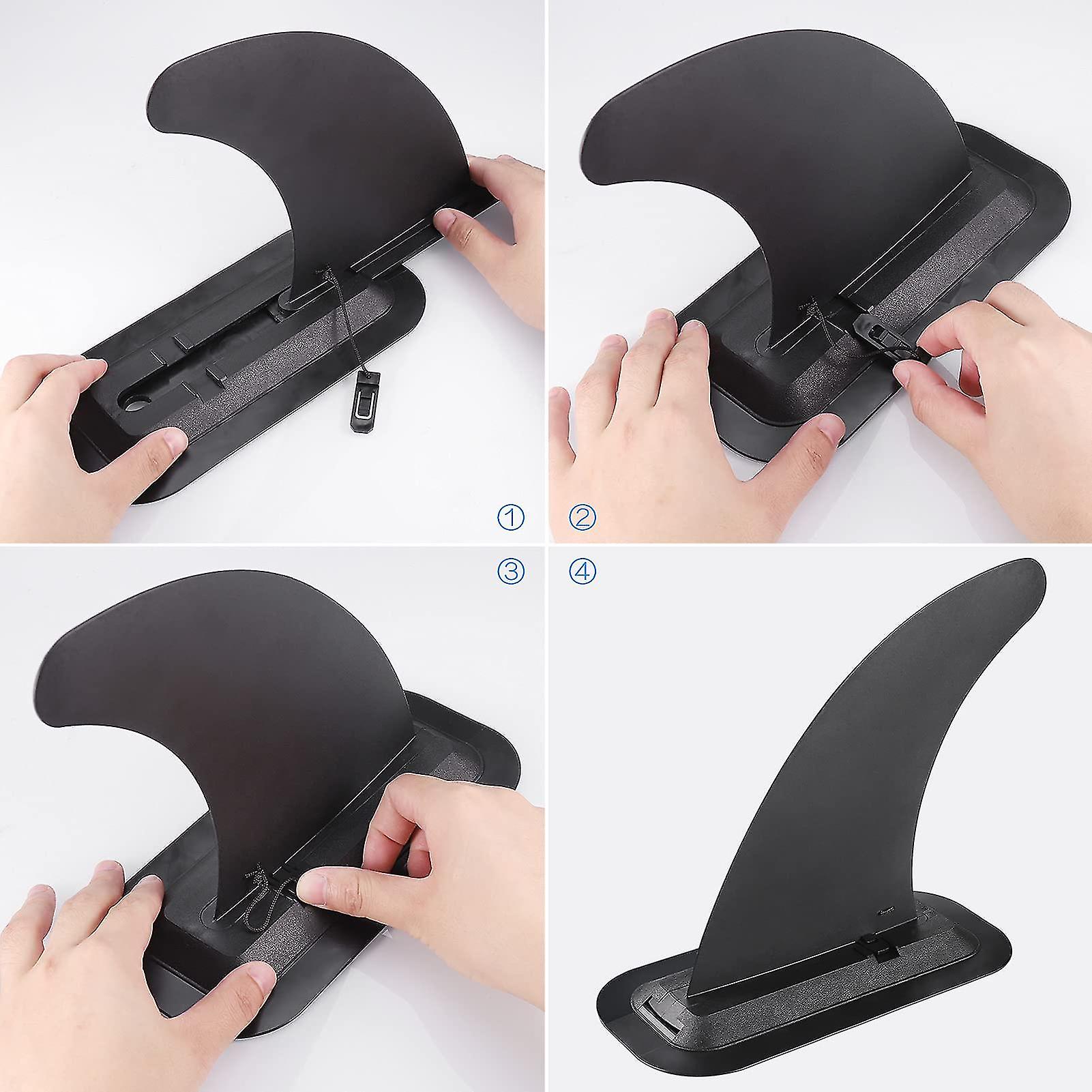 8 Inch Removable Universal Surfboard Sup Fin With Fin Base, Detachable ...