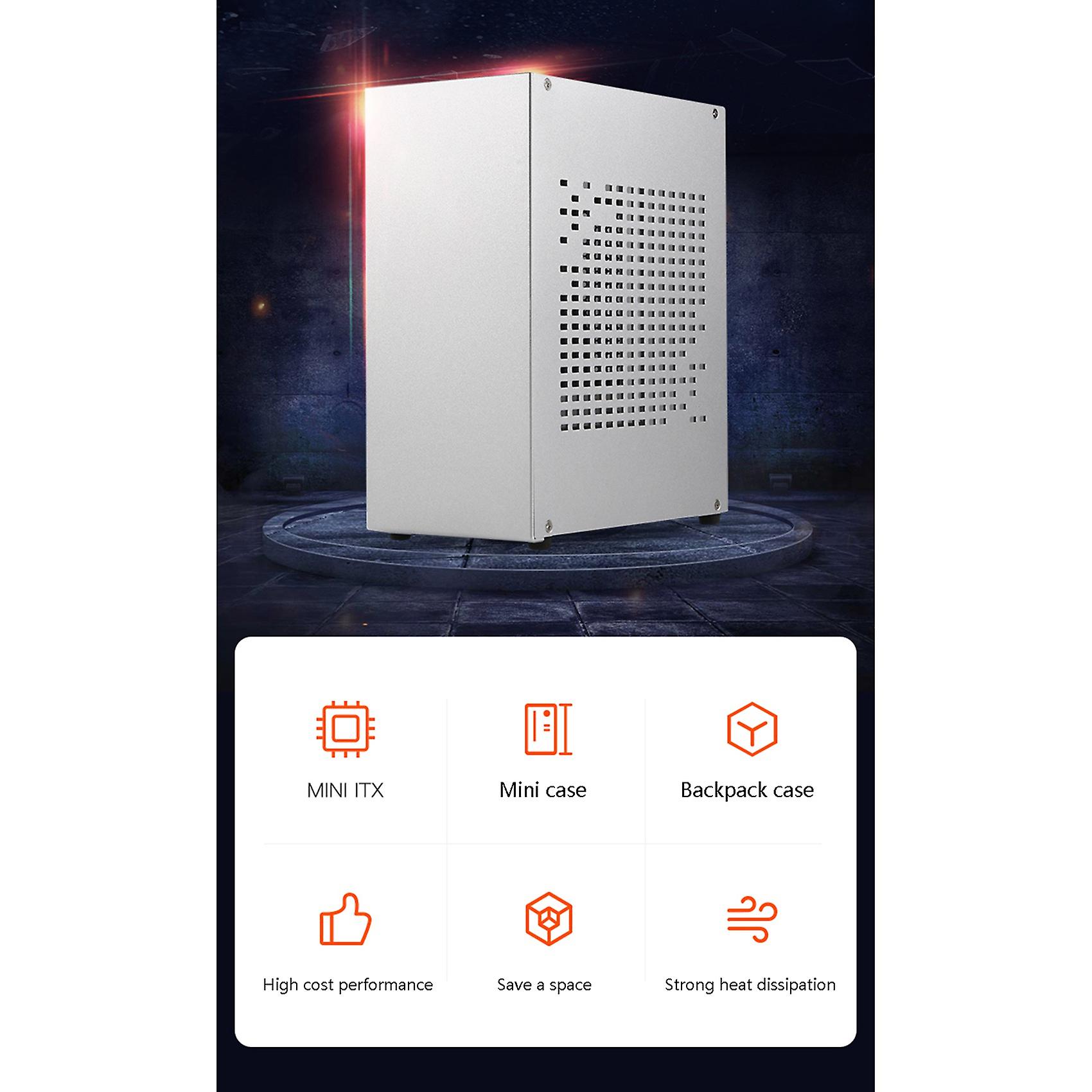 A07 Mini Itx Computer Case Chassis Htpc Case Usb3.0 Itx Enclosure With ...