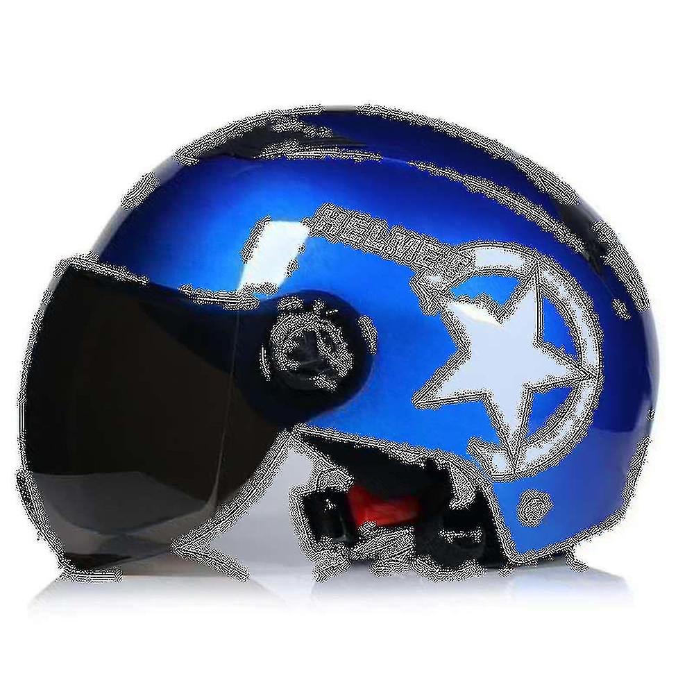 Electric Motor Car Helmet Scooter Bike Open Face Half Baseball Cap Anti ...