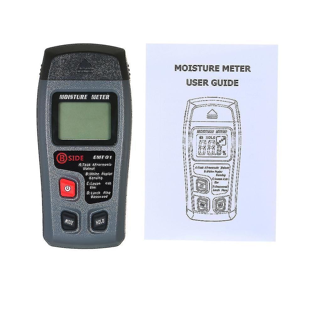 Wood Moisture Test Moisture Meter 4 Modes Portable Hygrometer Pin Type ...