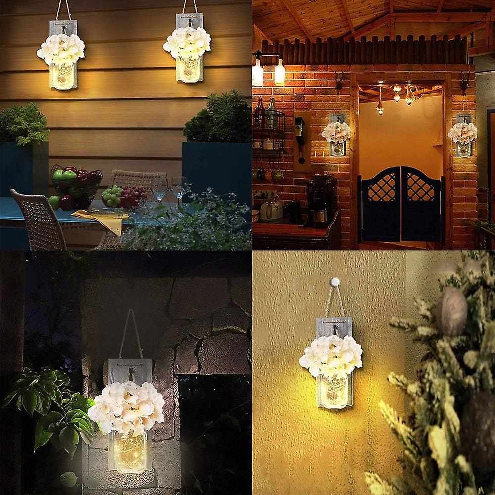 Rustic Wall Lights, Rustic Led Fairy String Light Home Decor Vintage ...