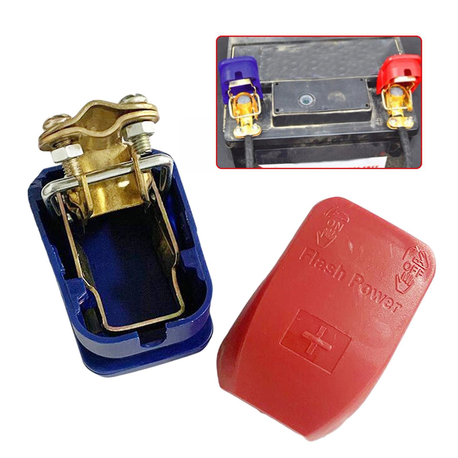 2X Quick Release Battery Terminals Clamps 12V Car Caravan Motorhome ...