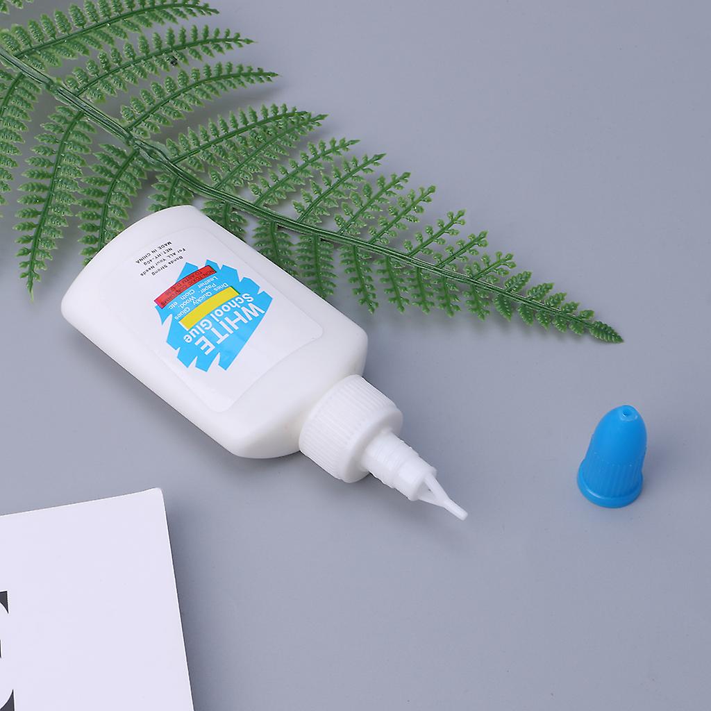 White Glue Liquid Washable Sticker Super Strong Bond Paper Craft School ...