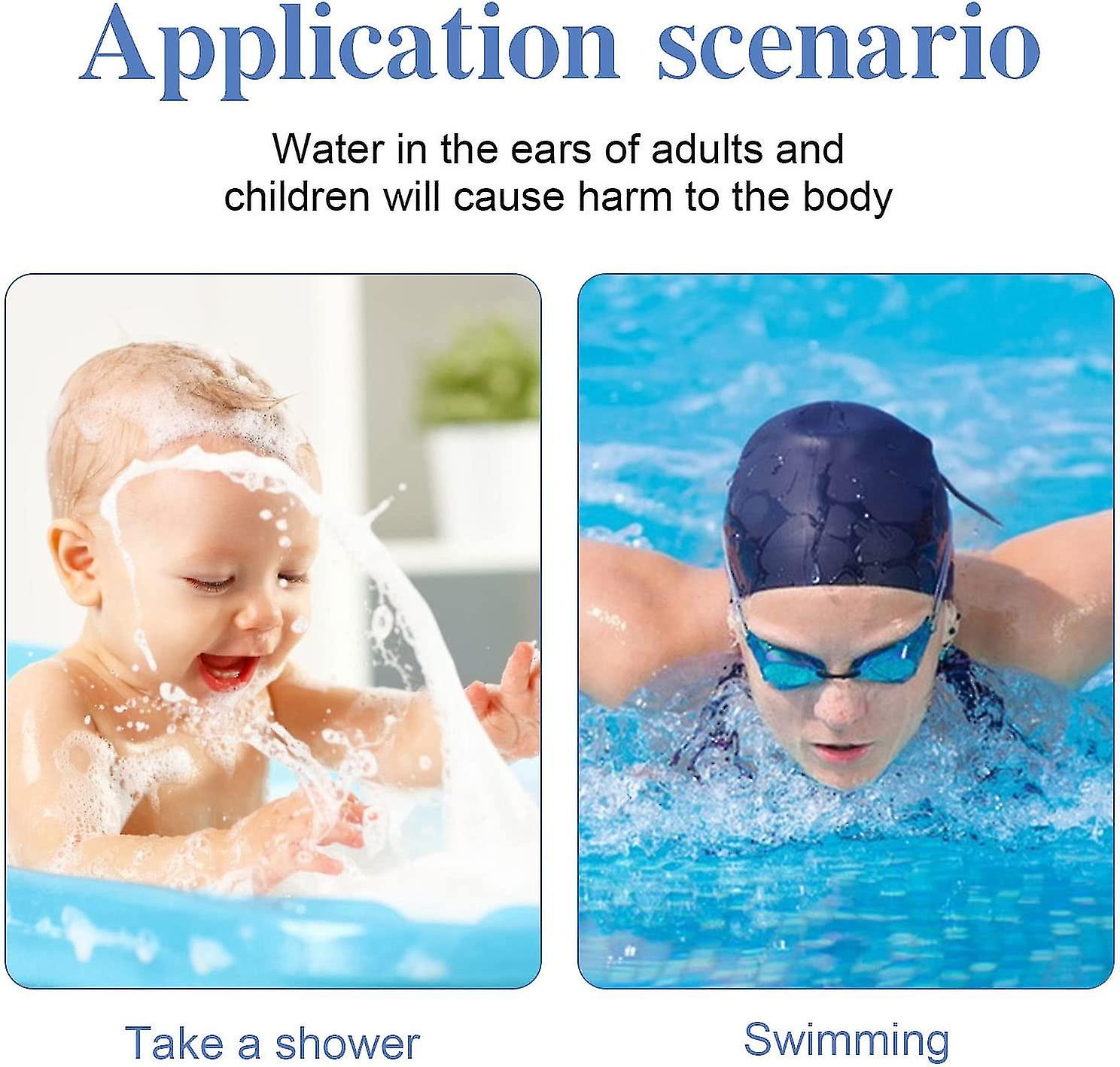 50 Sheets Waterproof Ear Patches, Ear Protectors For Bath,hair ...