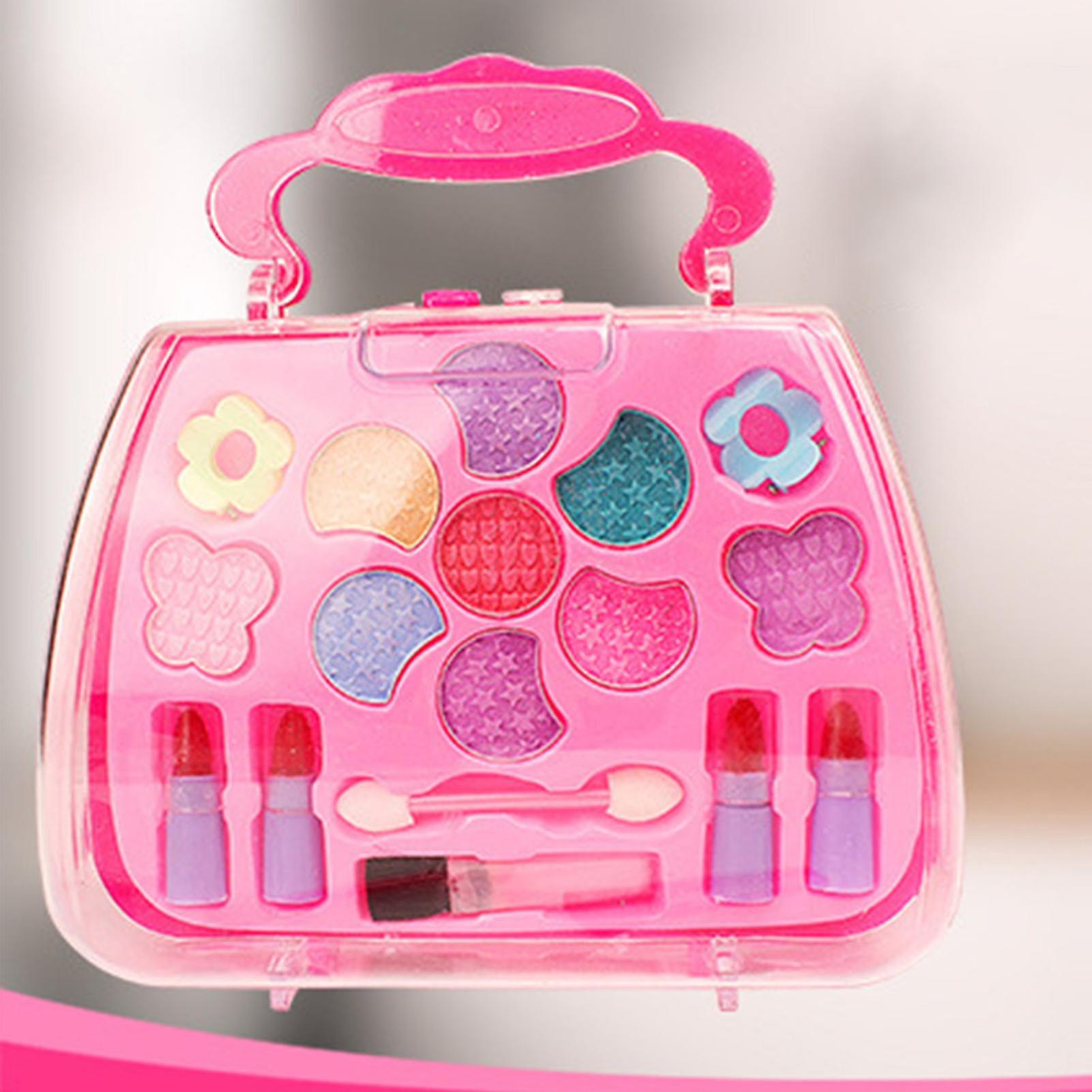 Little Girls Real Make Up Set Washable & Non-toxic Real Makeup Girl ...