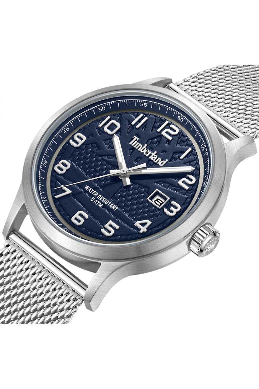 Timberland trumbull Men's Analog Quartz Watch with Stainless Steel ...