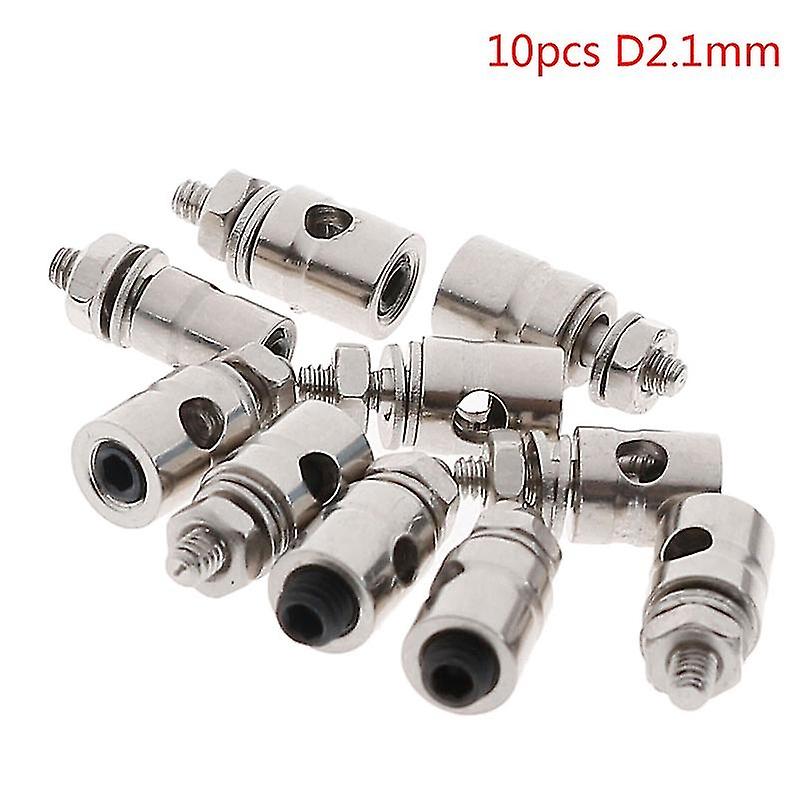 10Pcs Rc Airplane Boat Pushrod Linkage Stopper Servo Connectors ...