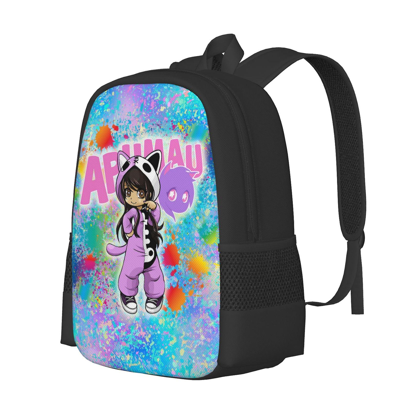 Aphmau Backpack,3d Print Laptop Backpack Lightweight Casual Daypack ...