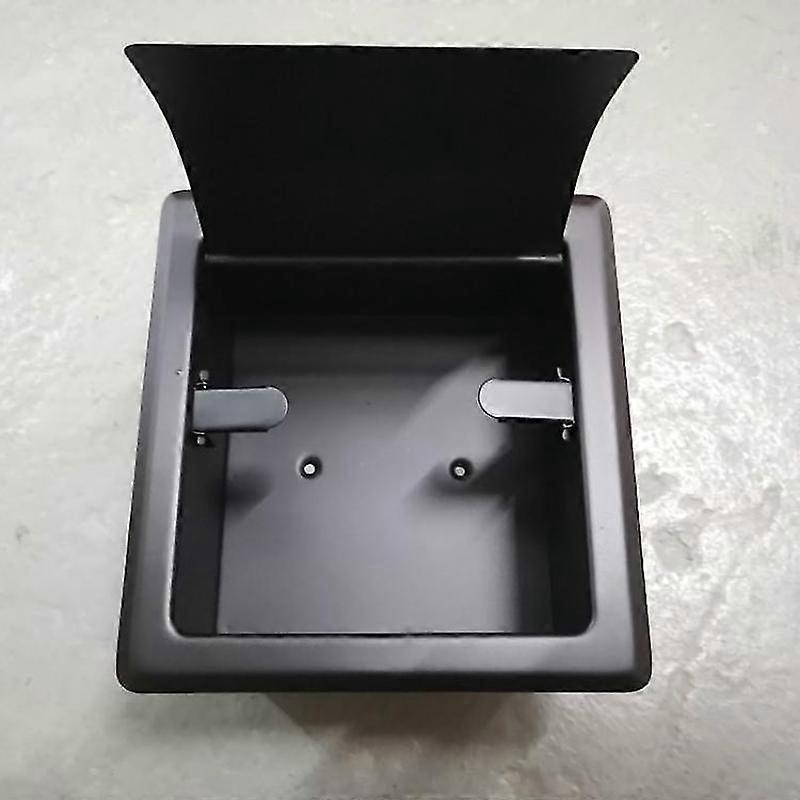 Black Built-in Toilet/Tissue Holder Full Metal Construction 304 ...