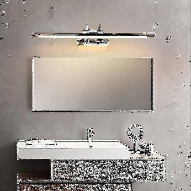 8w White Light Wall Lamp, Led Bathroom Mirror With Dimmable Rotating ...