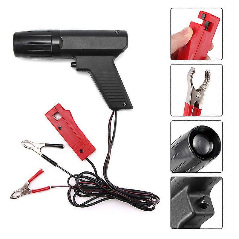12v Professional Car Motorcycle Engine Timing Light Ignition High Beam Timing Strobe Light