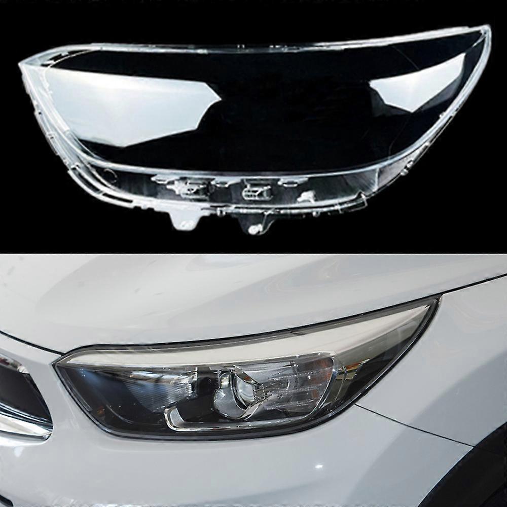 For Kia KX1 2019 2020 2021 Headlamp Caps Car Front Headlight Lens Shell Bright Head Light Cover ...
