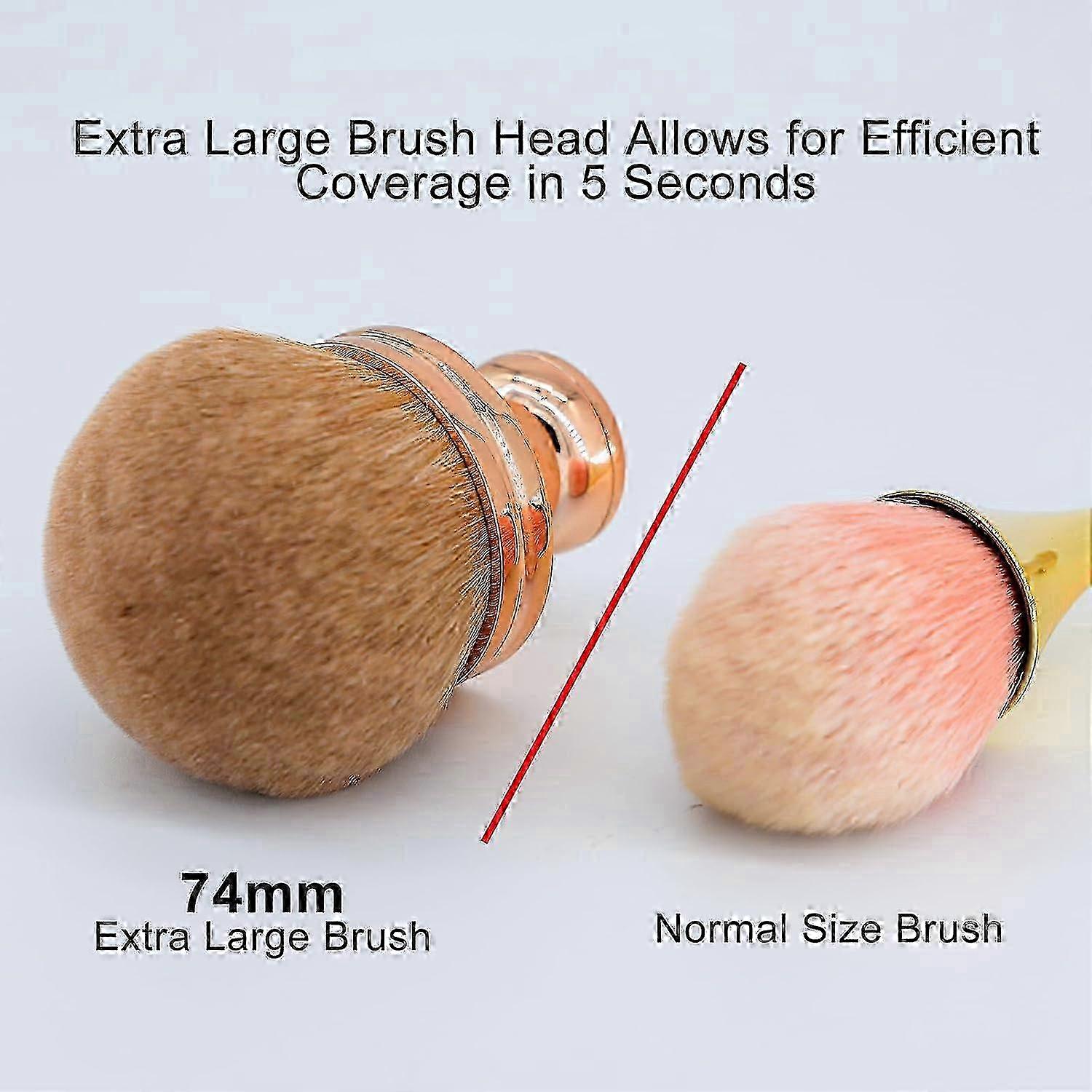Extra Large Body Makeup Brush,Self Tanner Brush, Professional Kabuki ...
