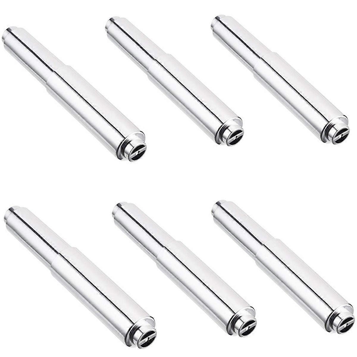 8PCS Paper Toilet Holder Replacement Rod Stainless Steel Toilet Paper ...
