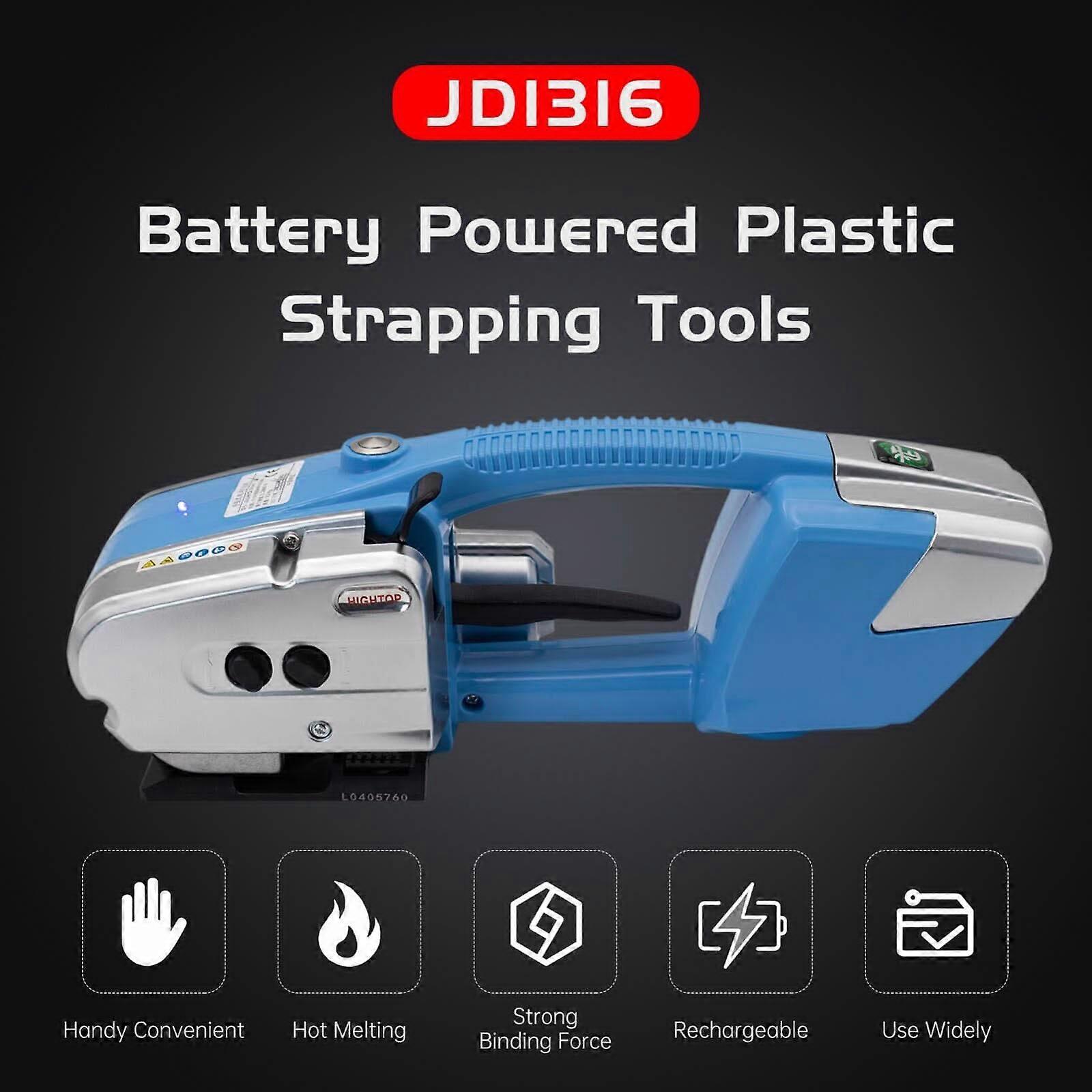Electric PP/PET Strapping Tools With Battery 11-16mm For Pallet ...