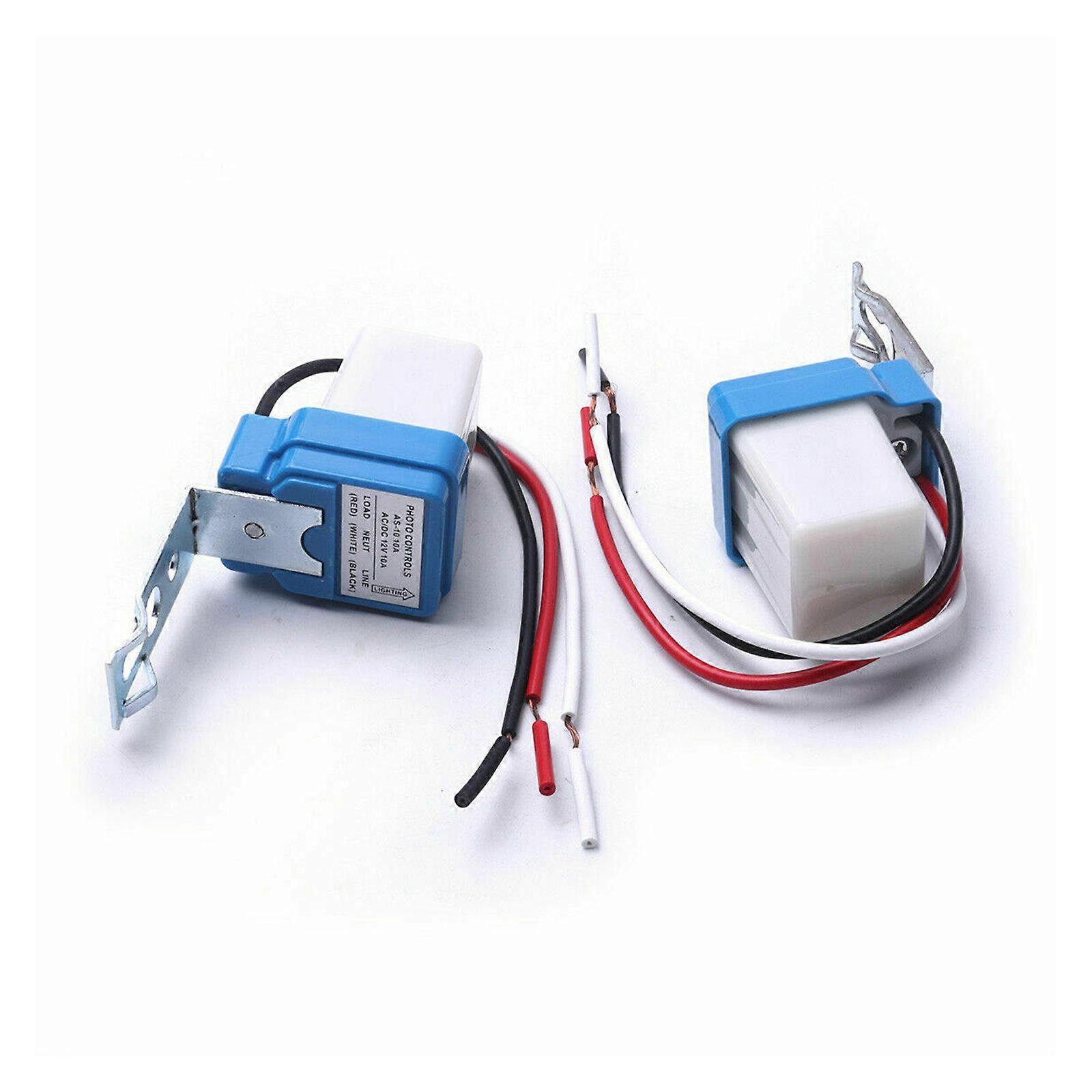 12V/24V Dusk to Dawn Photocell Sensor Switch, Automatic Light Control ...