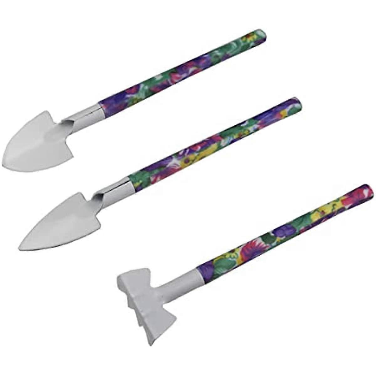 Garden Tools Set 5 PCSSet Gardening Tools Included Plant Spade Rake ...