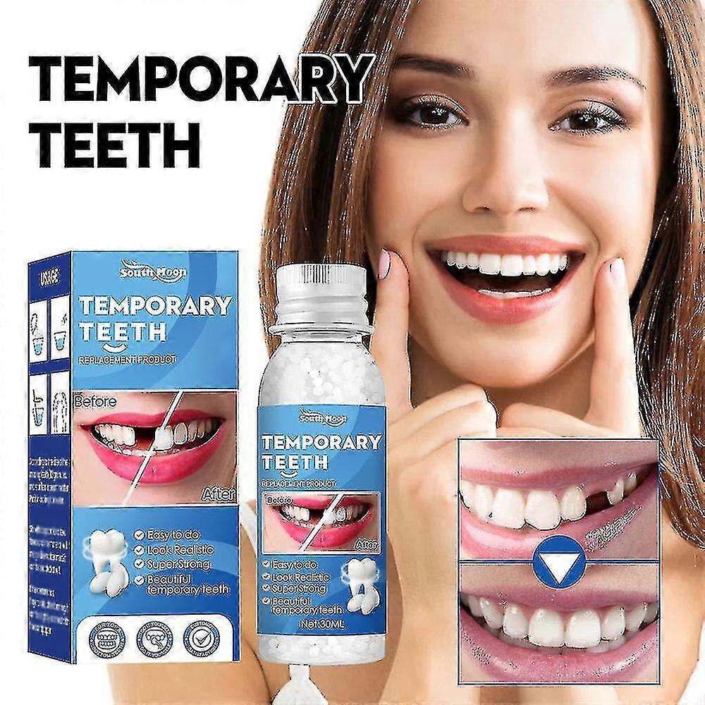 2024 New Resin Temporary Tooth Repair Kit Fix Broken False Teeth Fill ...