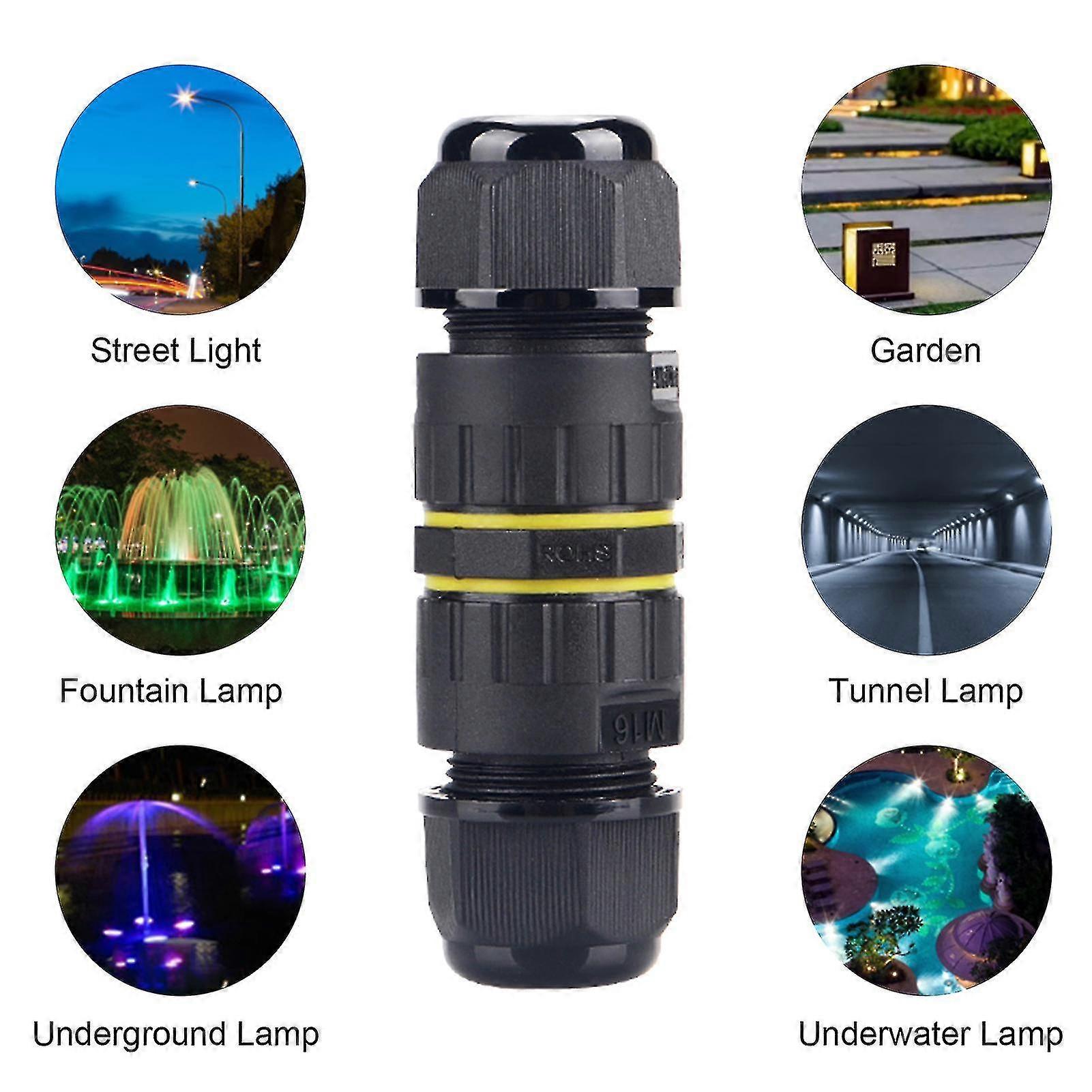 Outdoor Electrical Cable Connector Ip68 Waterproof Junction Box ...