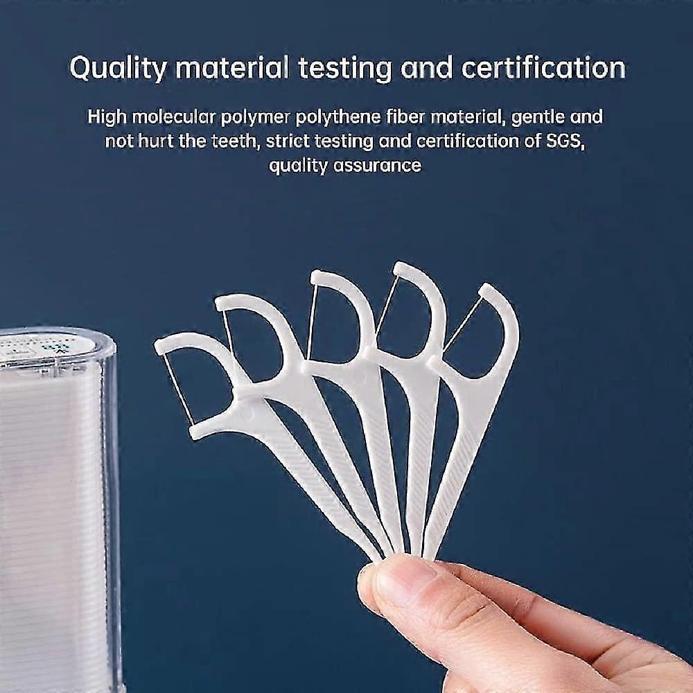 Automatic Floss Picks Holder, Pop-up Dental Floss Picks Storage Box ...