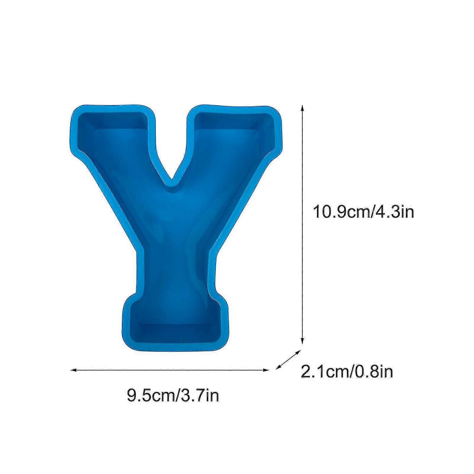 Alphabet Cake Baking Mould English Letter Silicone Mold 3d Alphabet ...