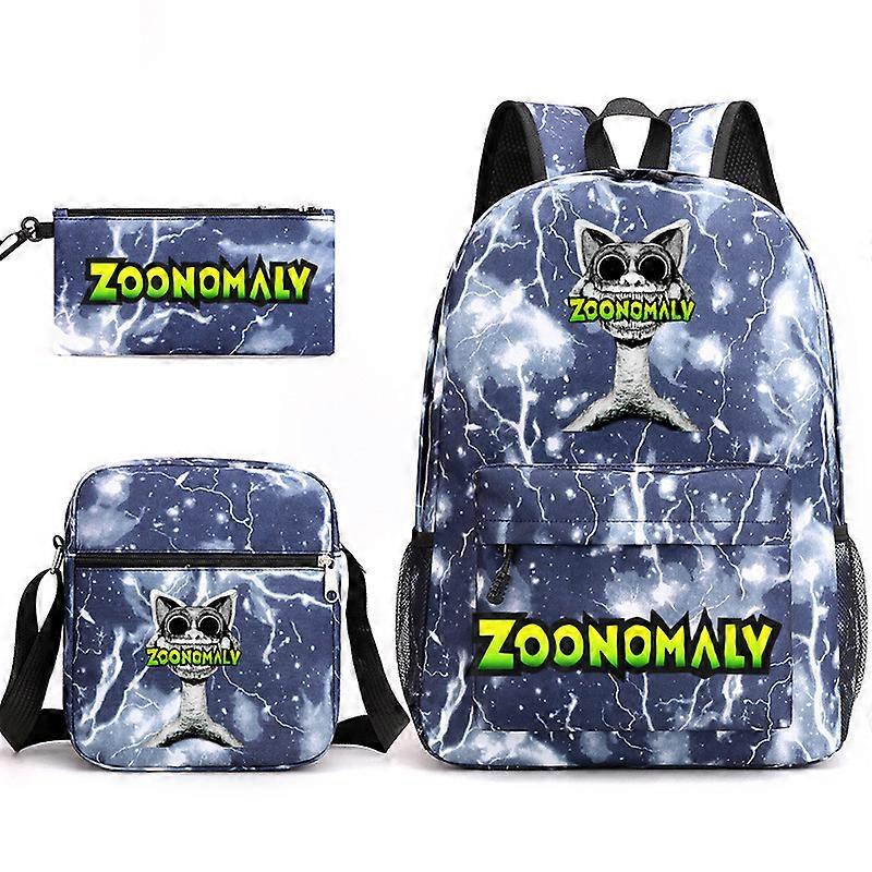 ZOONOMALY School Bag Backpack Pencil Case Shoulder Bag Three-piece Set ...