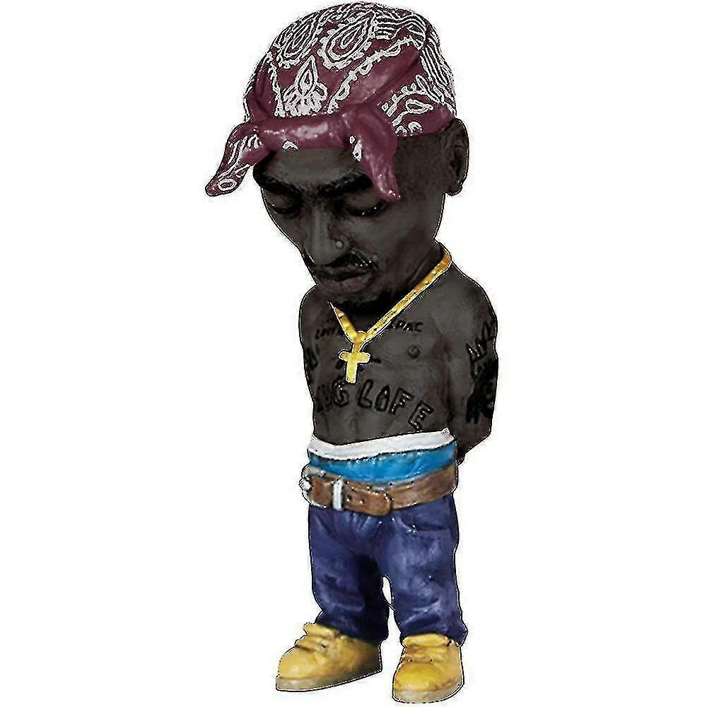 Legend Hip Hop Rapper Commemorative Resin Statue Minifigures Ornaments ...