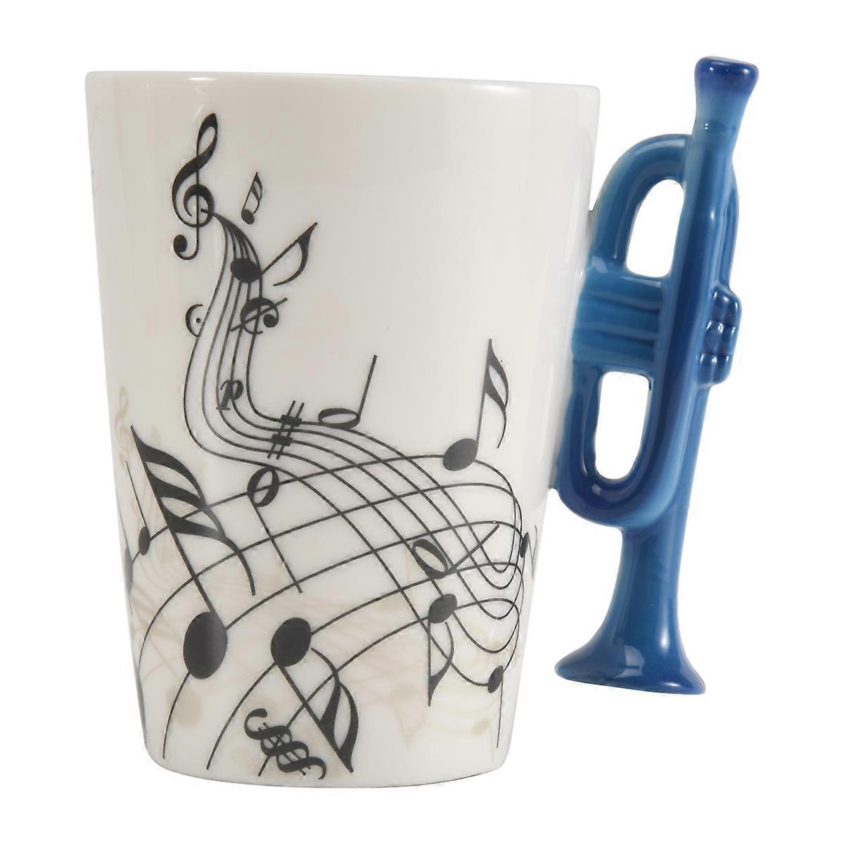 240Ml, Music Ceramic Mug Cute Coffee Tea Milk Stave Mugs and Cups with ...
